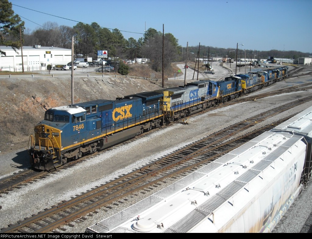 CSXT Atlanta Terminal Sub Division-Tilford Yard